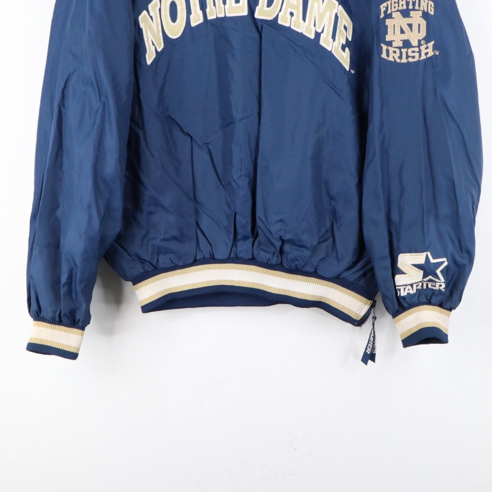 Vintage Starter University Of Notre Dame Jacket - Gem
